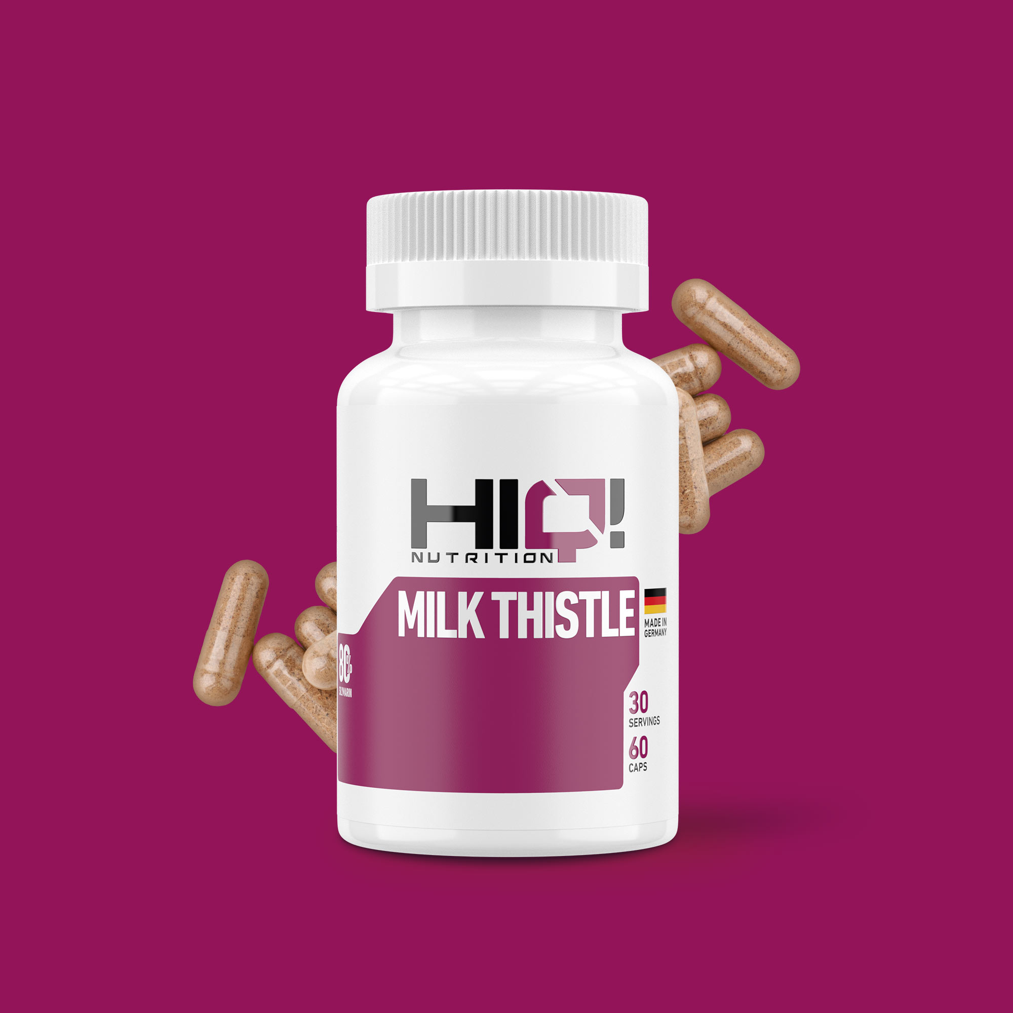 HIQ Milk Thistle 60 Caps. – MacNutritionDist